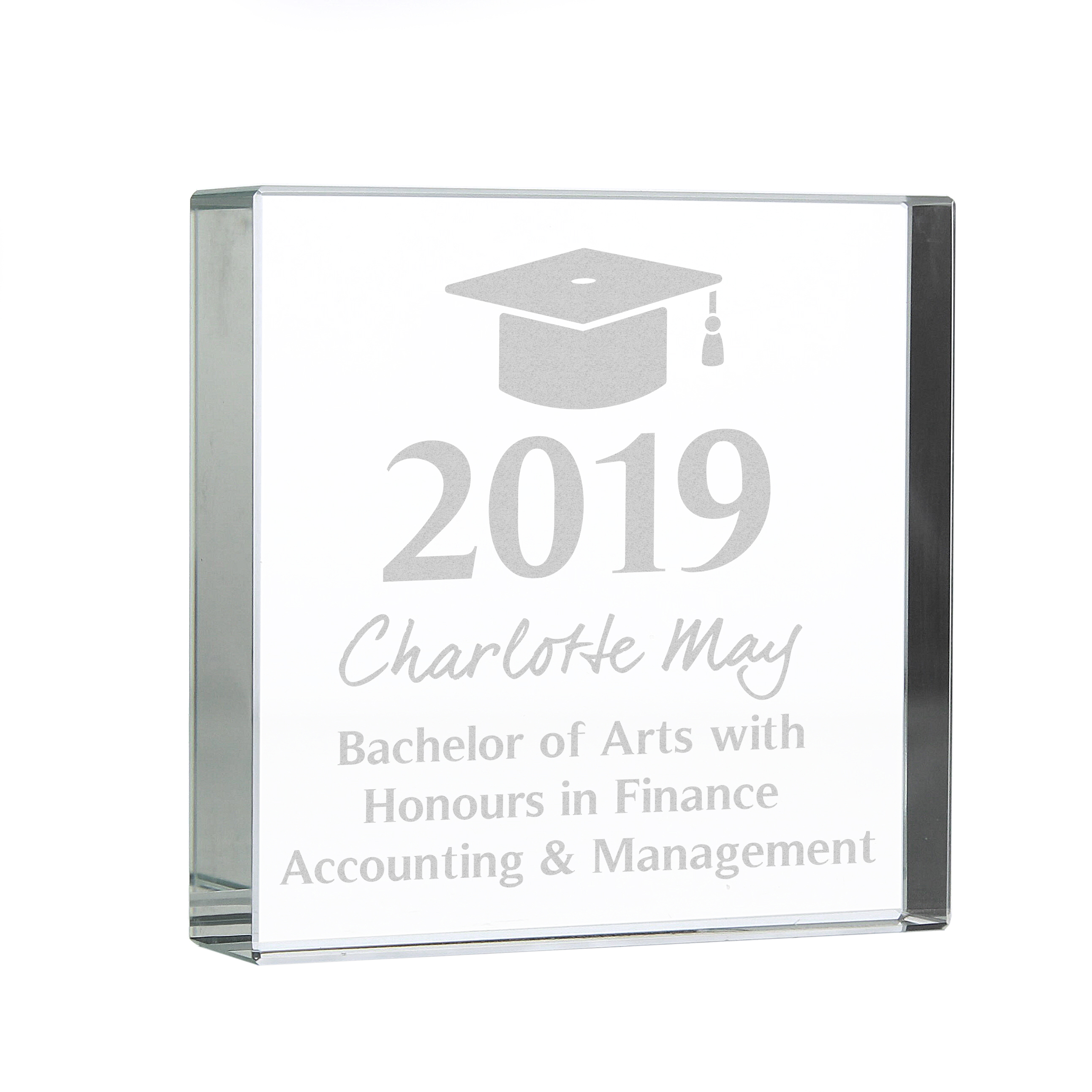 Personalised Engraved Graduation Token - Engraved Graduation Gifts