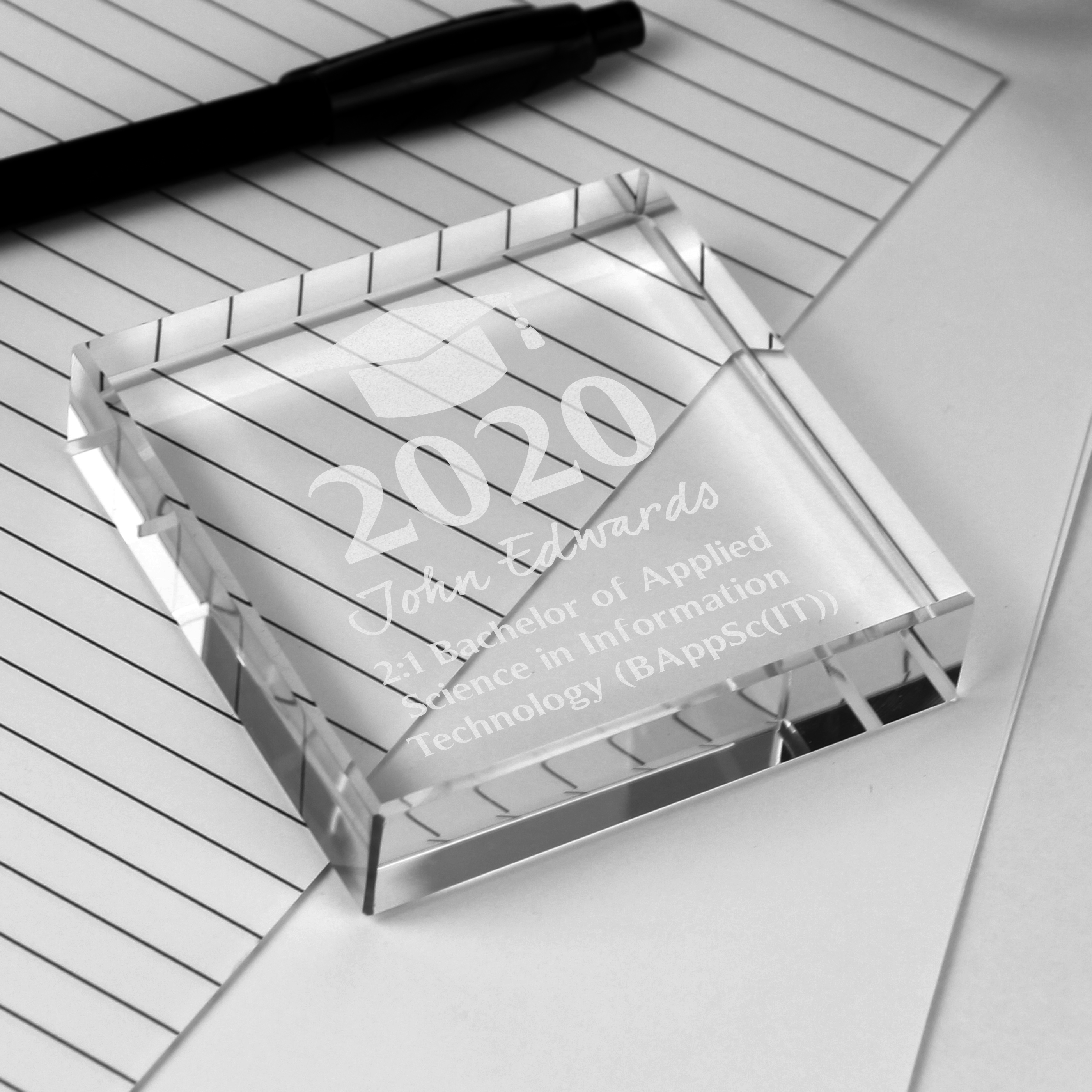 Personalised Engraved Graduation Token - Engraved Graduation Gifts