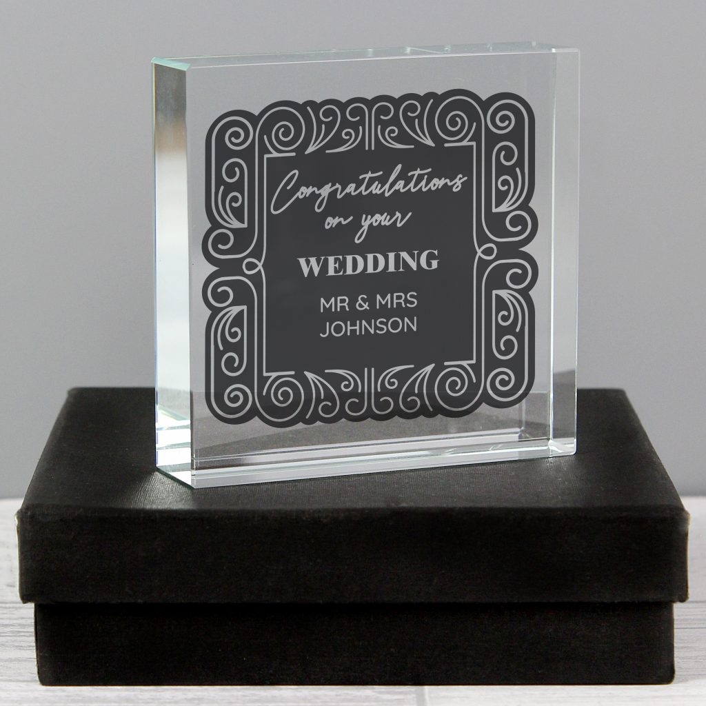 Personalised Graduation Crystal Token - Engraved Graduation Gifts