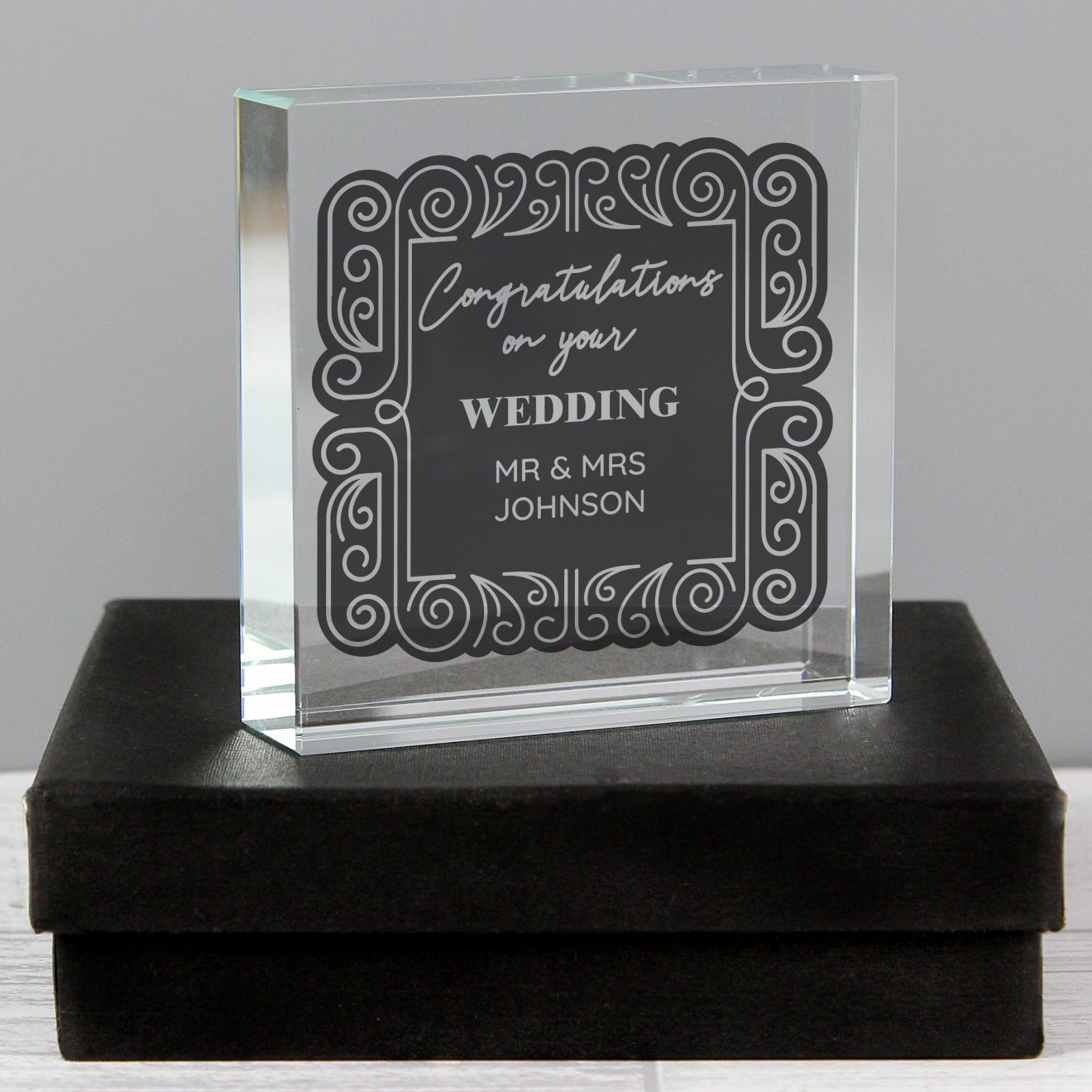 Personalised Graduation Crystal Token - Engraved Graduation Gifts