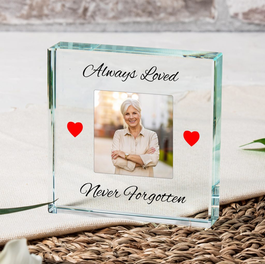 Glass Token – Always Loved - Personalised 3D Crystals, Glass Gifts ...
